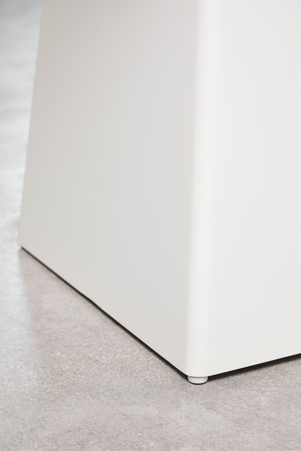 Tuin tafel van aluminium en teakhout Inkeri - SKLUM