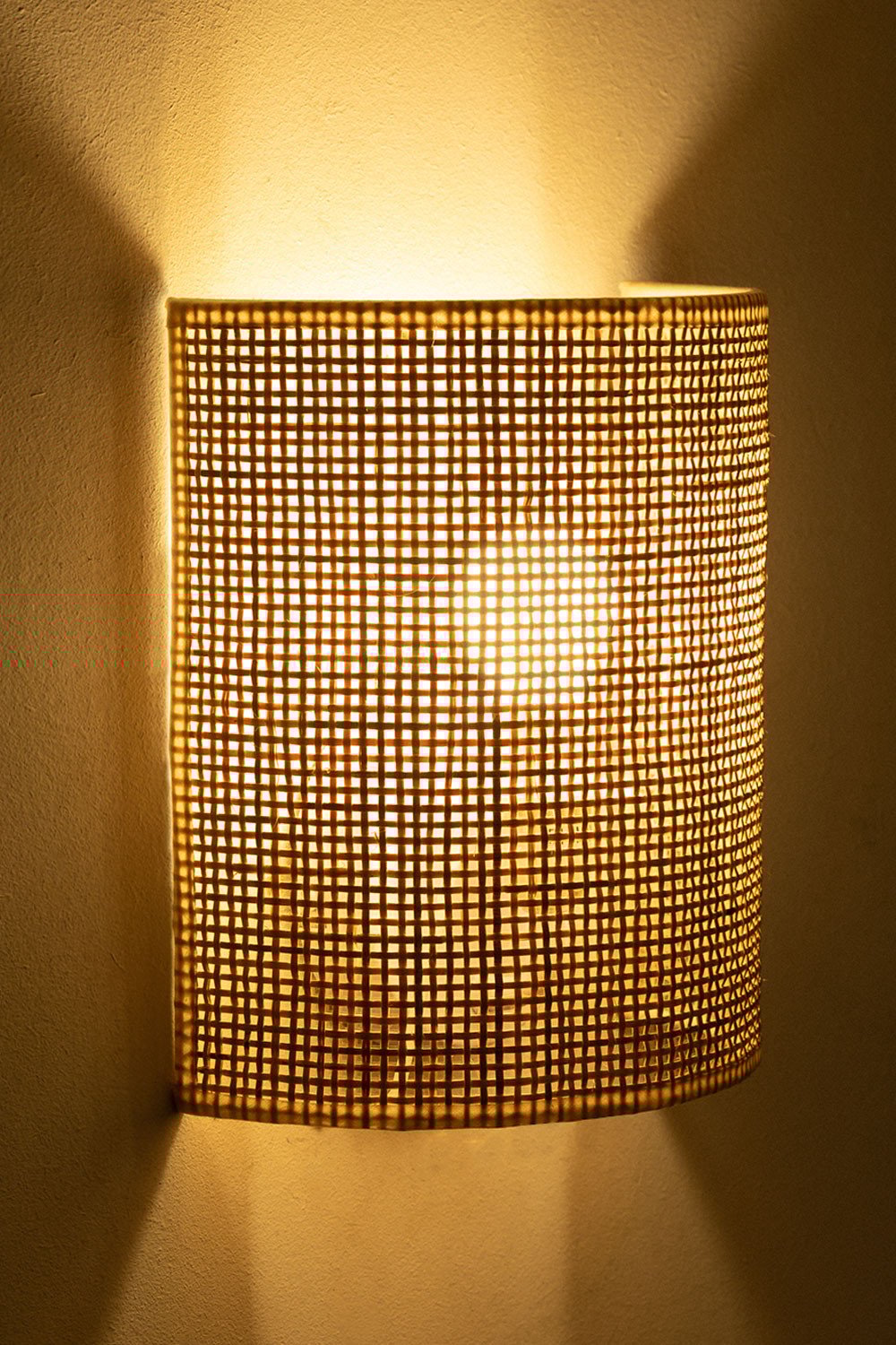 Rotan wandlamp Ytse - SKLUM