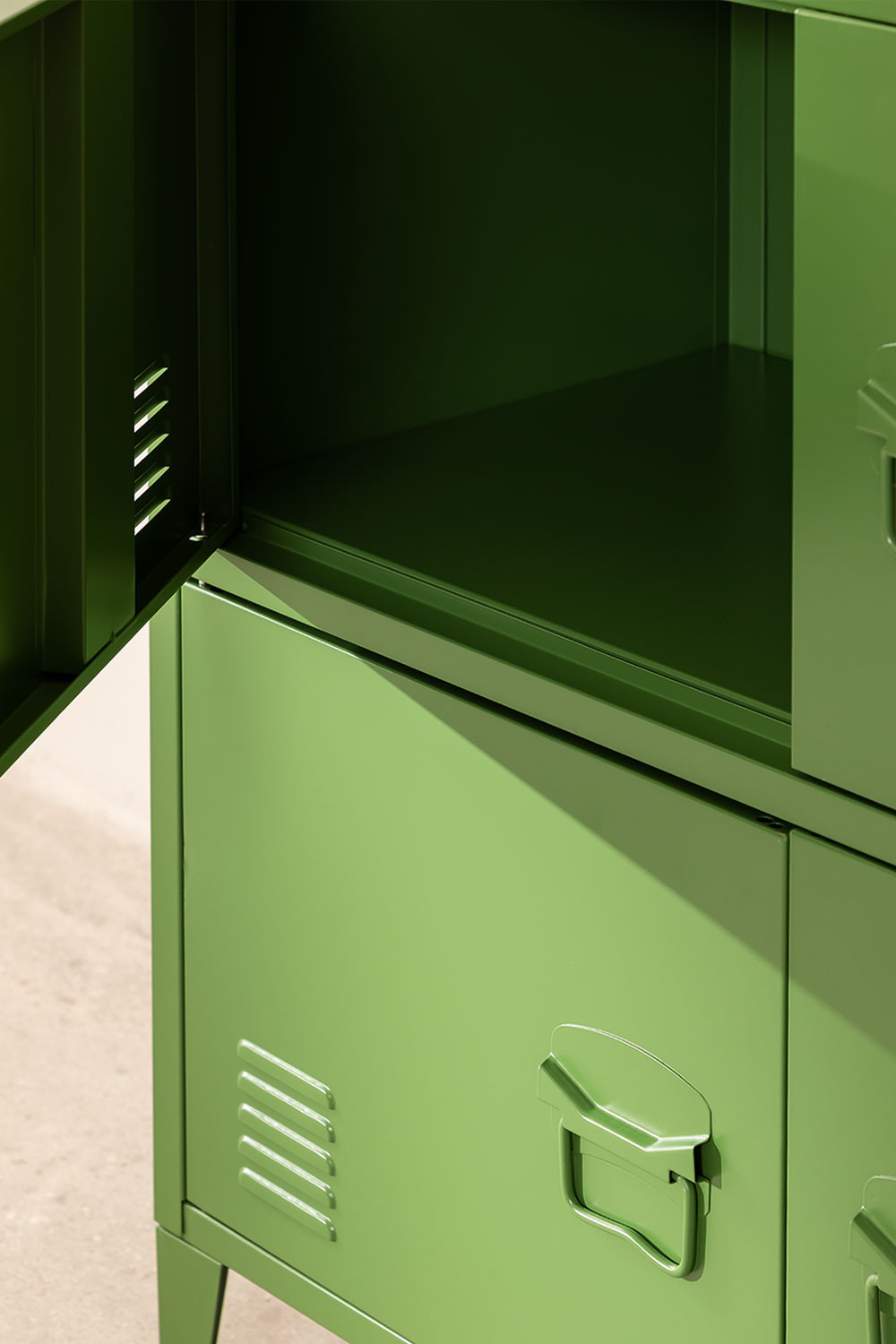 Metalen lockerkast met 6 deuren Pohpli - SKLUM