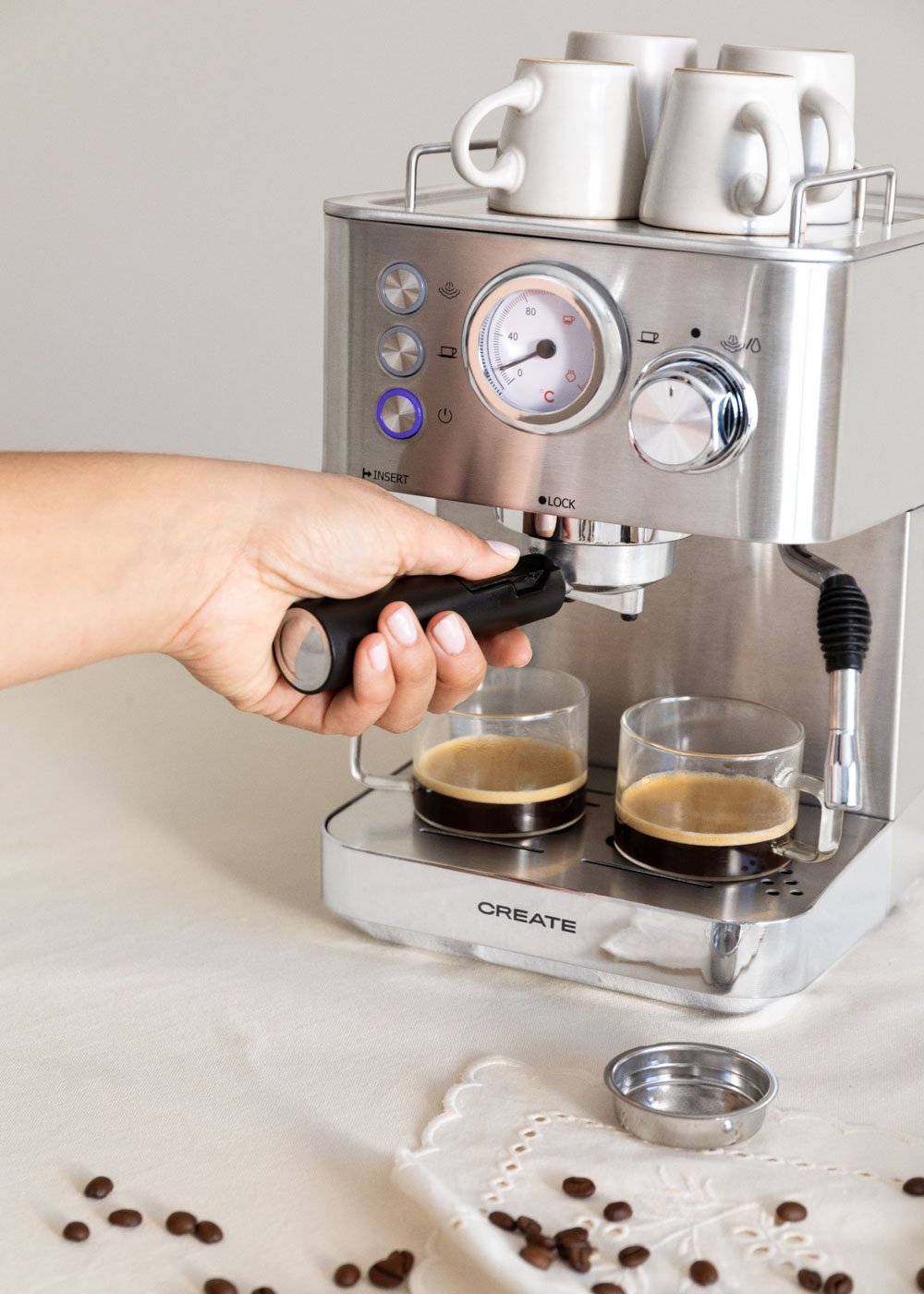 CREATE - THERA CLASSIC - Ekspres do espresso - SKLUM CREATE - THERA CLASSIC - Ekspres do espresso - SKLUM