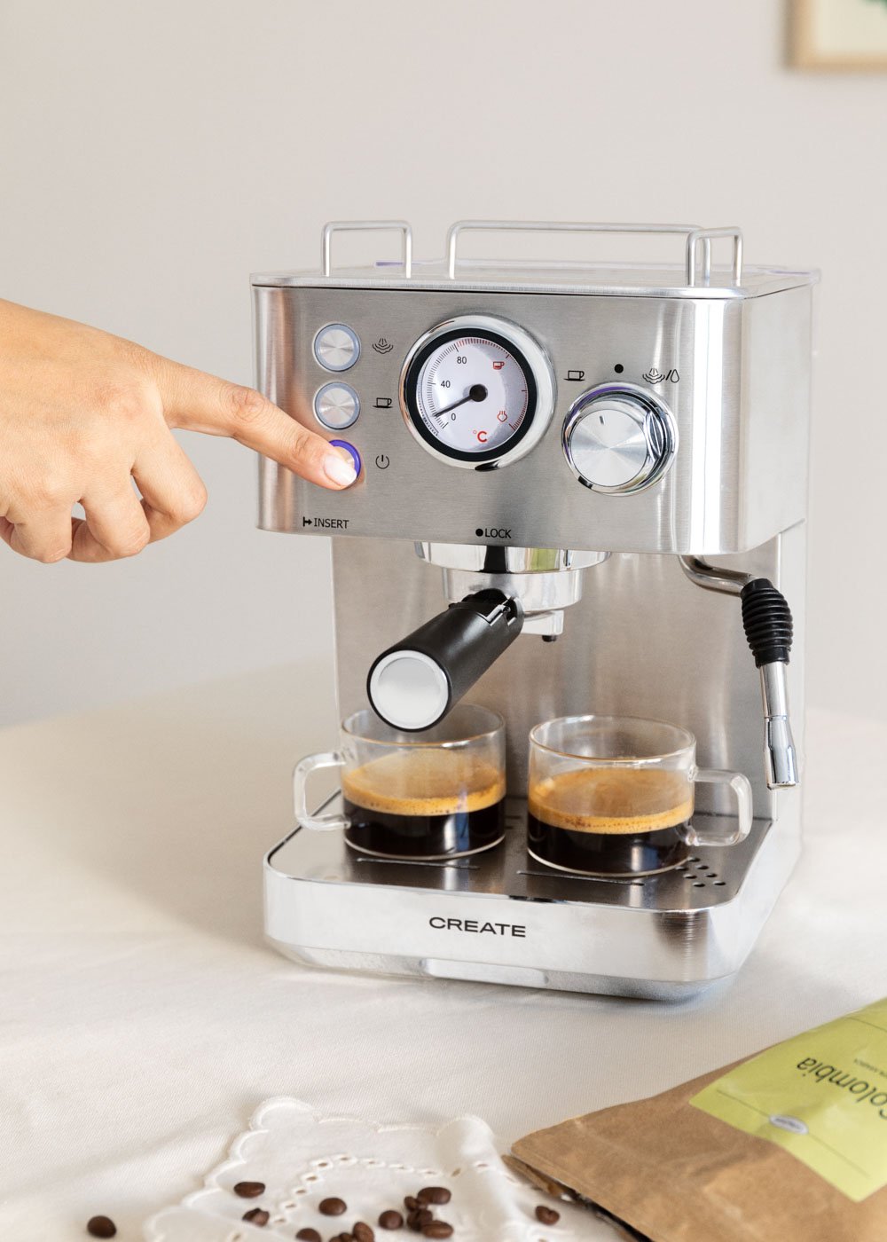 CREATE - THERA CLASSIC - Ekspres do espresso - SKLUM CREATE - THERA CLASSIC - Ekspres do espresso - SKLUM