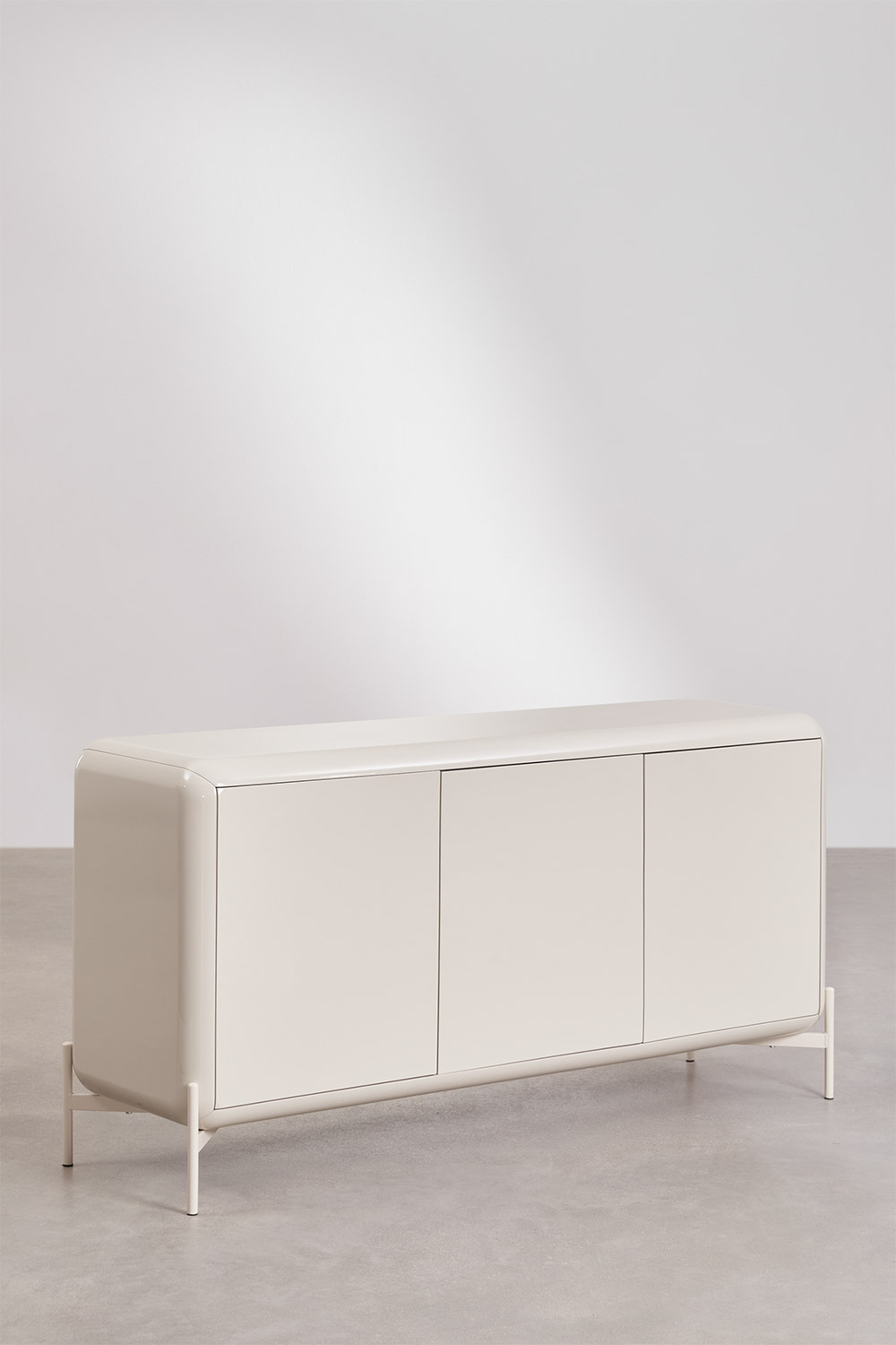 Komoda 160x45 cm z płyty MDF Alazne - SKLUM