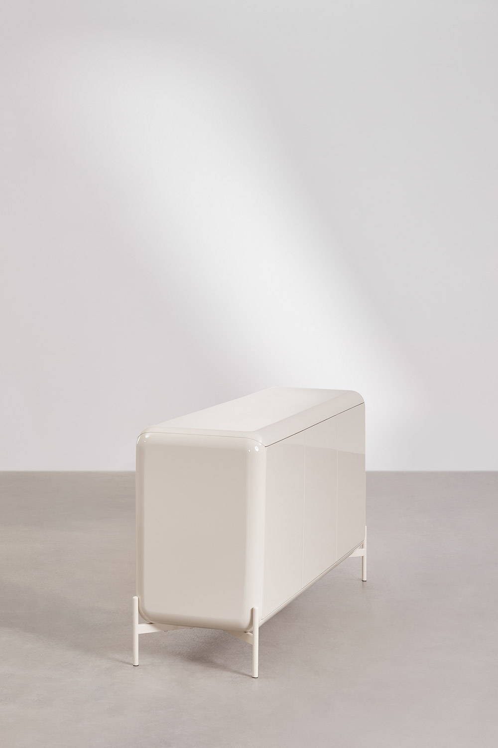 Komoda 160x45 cm z płyty MDF Alazne - SKLUM