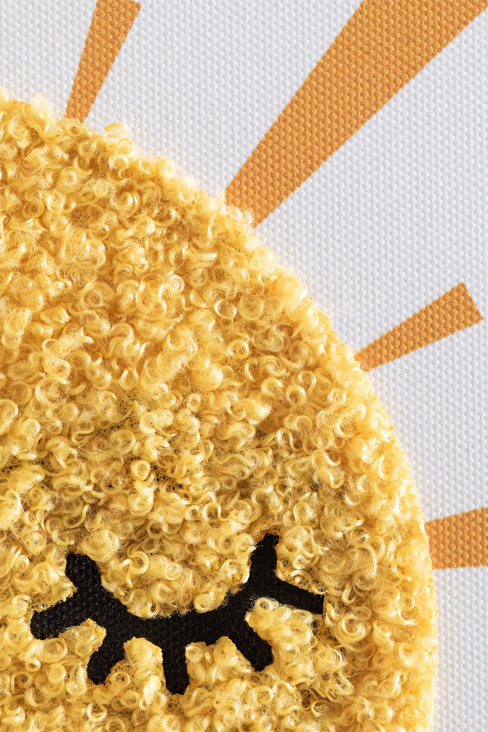 Quadro decorativo 30x40 cm com textura têxtil Jamie Kids - SKLUM
