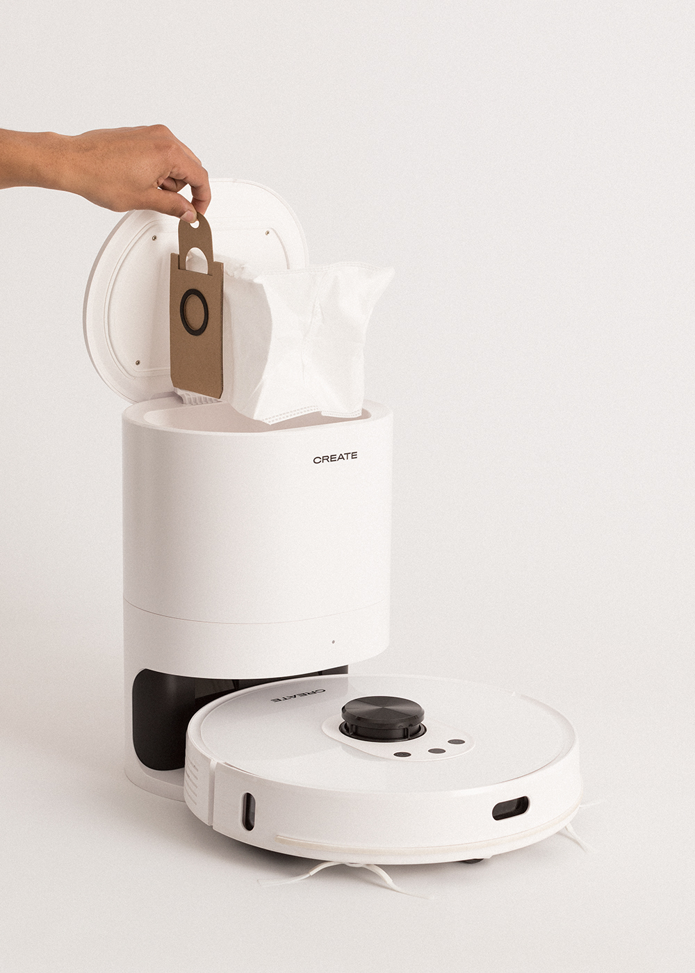 CREATE - NETBOT LS27 - Robô Aspirador Inteligente a laser com base de ...