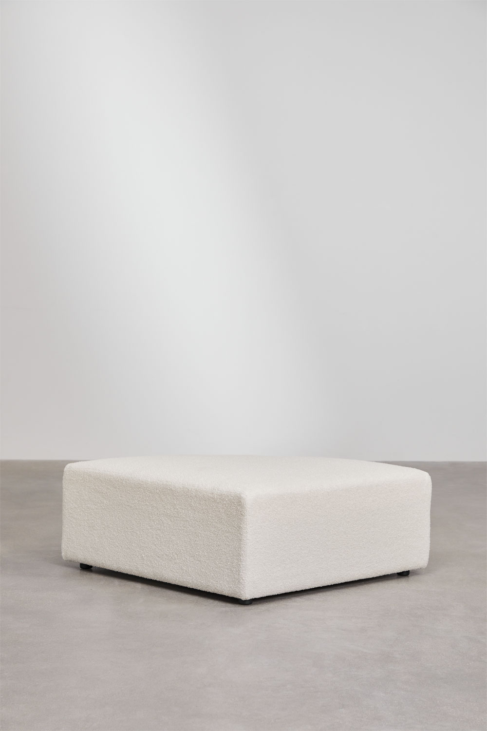 Pufe triangular de tosquia Borjan - SKLUM