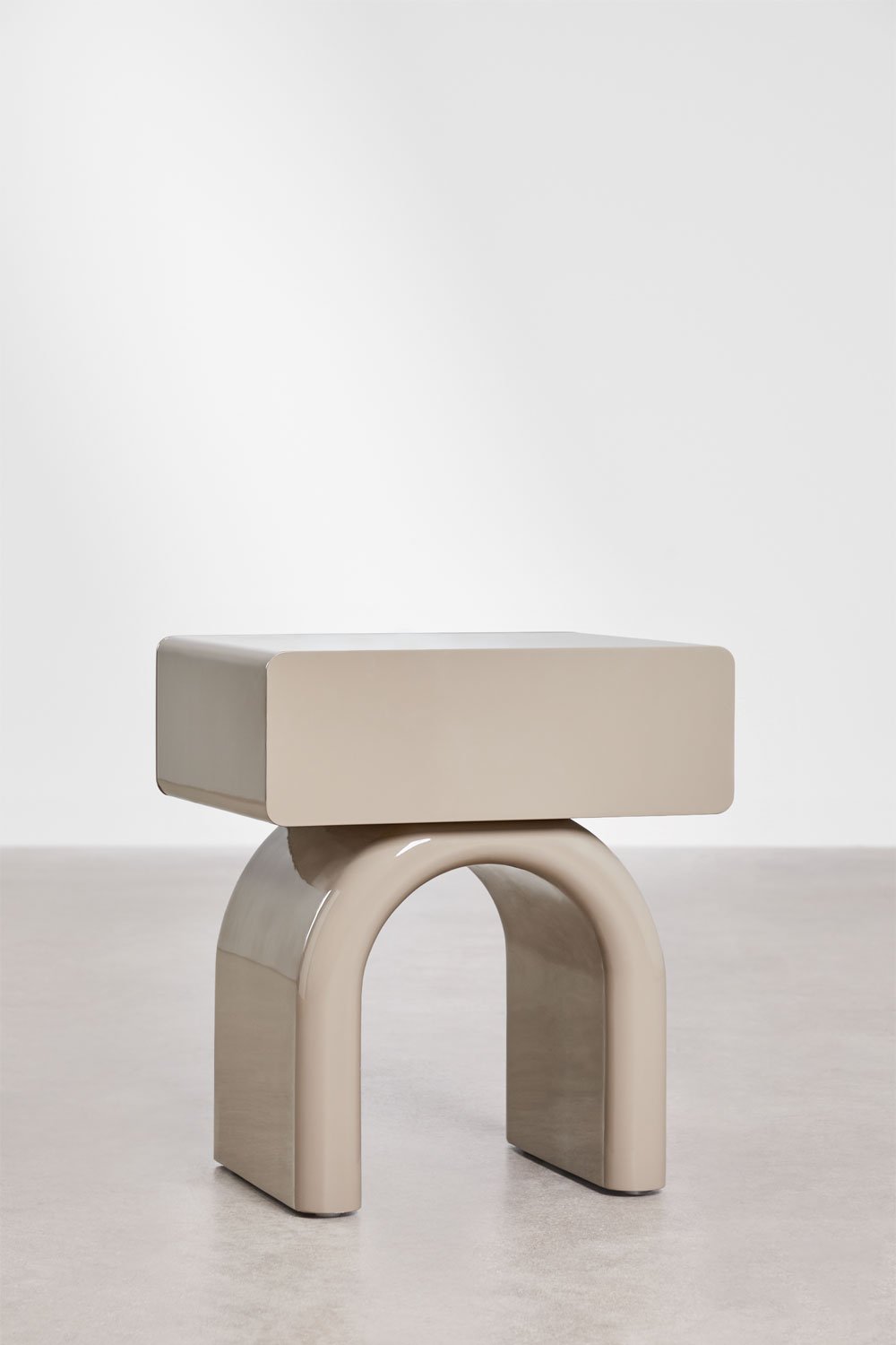 Mesa de cabeceira retangular 50x40 cm em MDF Volire - SKLUM