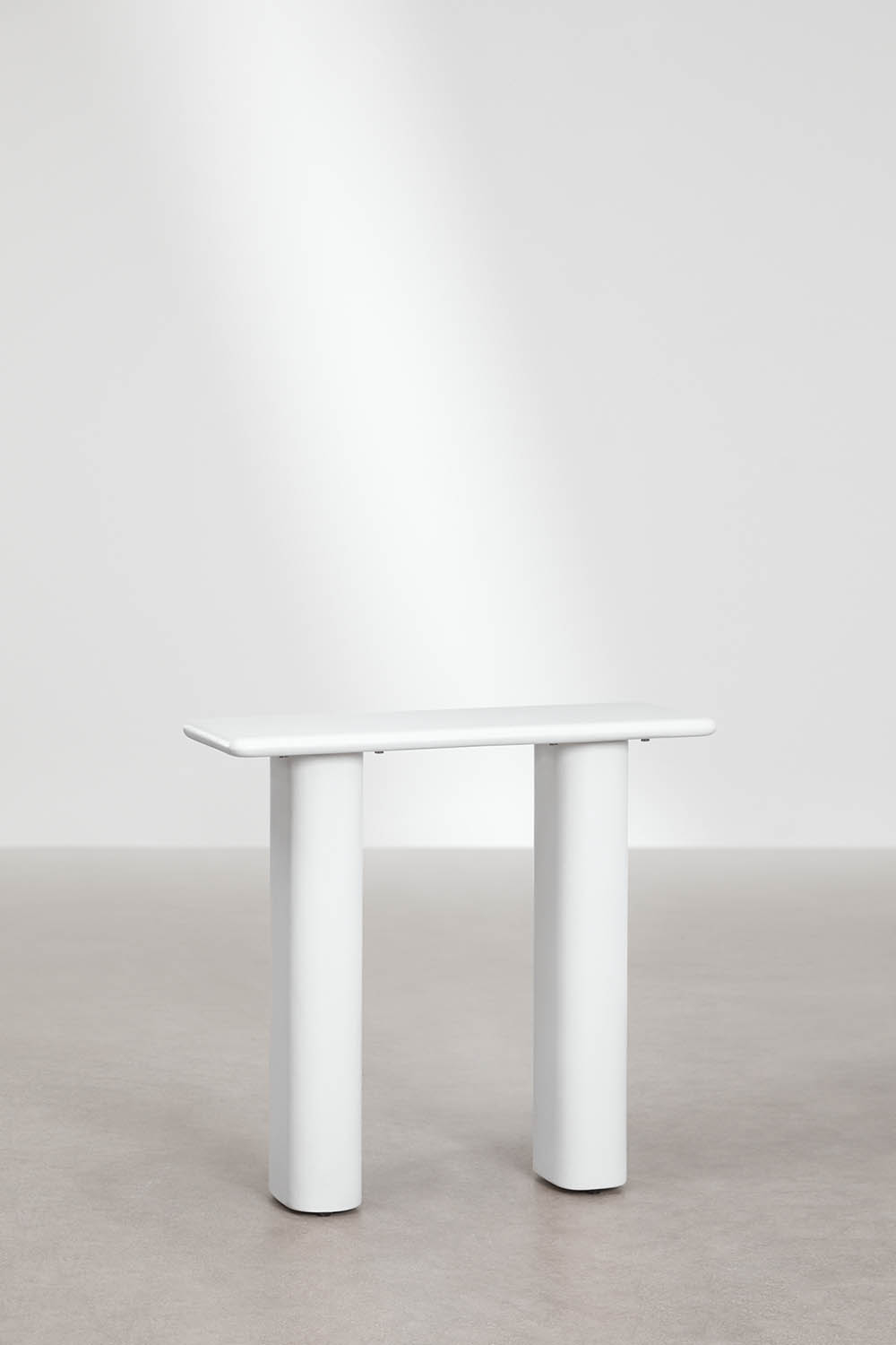 Consola de entrada retangular 80x30 cm em cimento Tiena - SKLUM