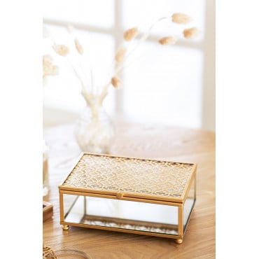 Sofie glass jewelry box - SKLUM