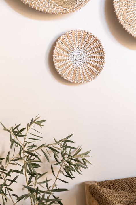 Round Dining Table in MDF and Beech Wood Scand Nordic - SKLUM