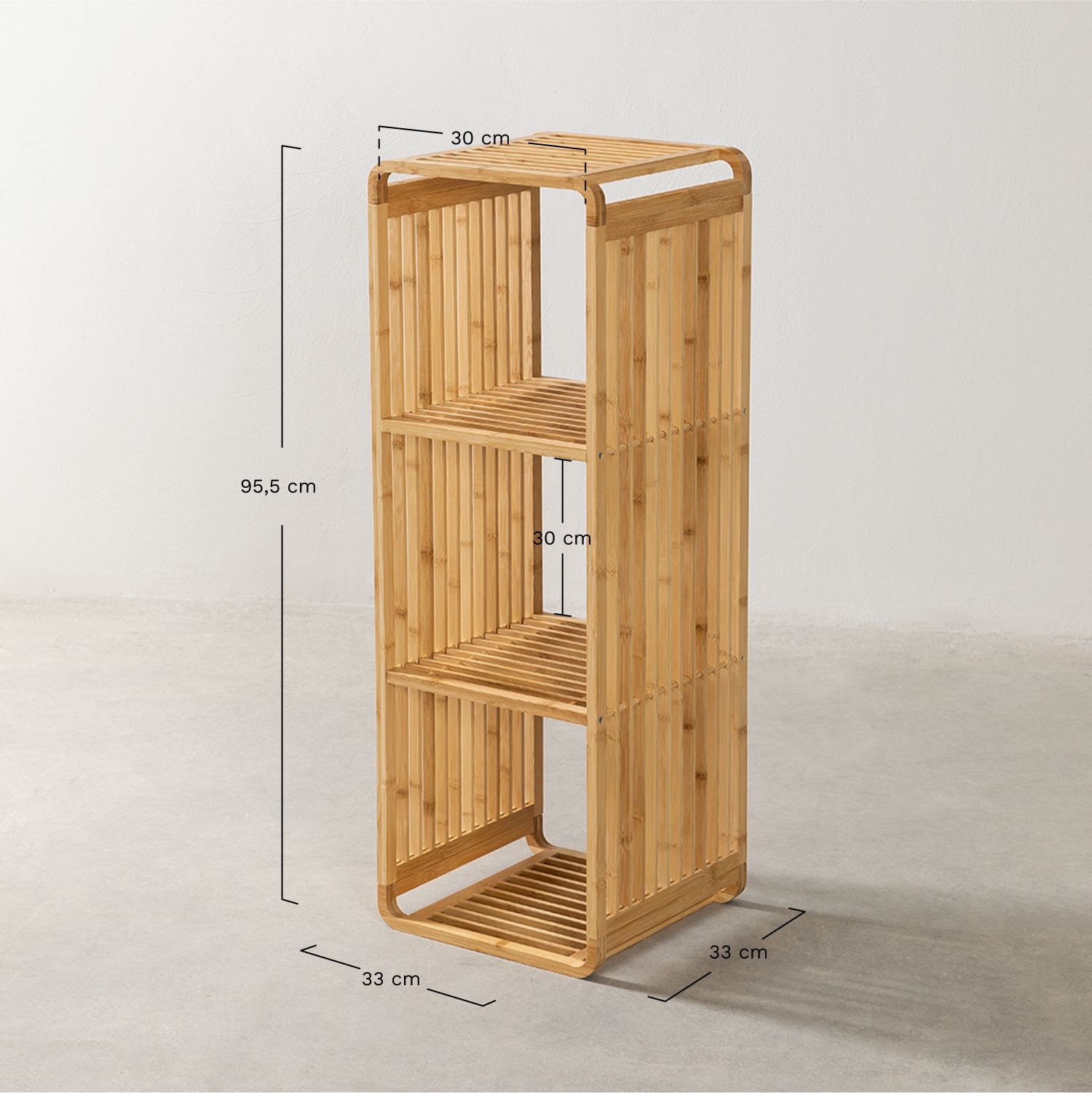 Bamboo Shelf Jonsa - SKLUM