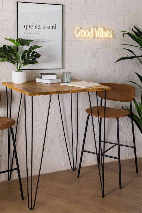 Wooden High Table Kerhen - SKLUM