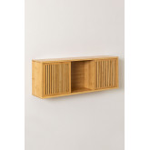 Bamboo Wood Wall Shelf Albin - SKLUM