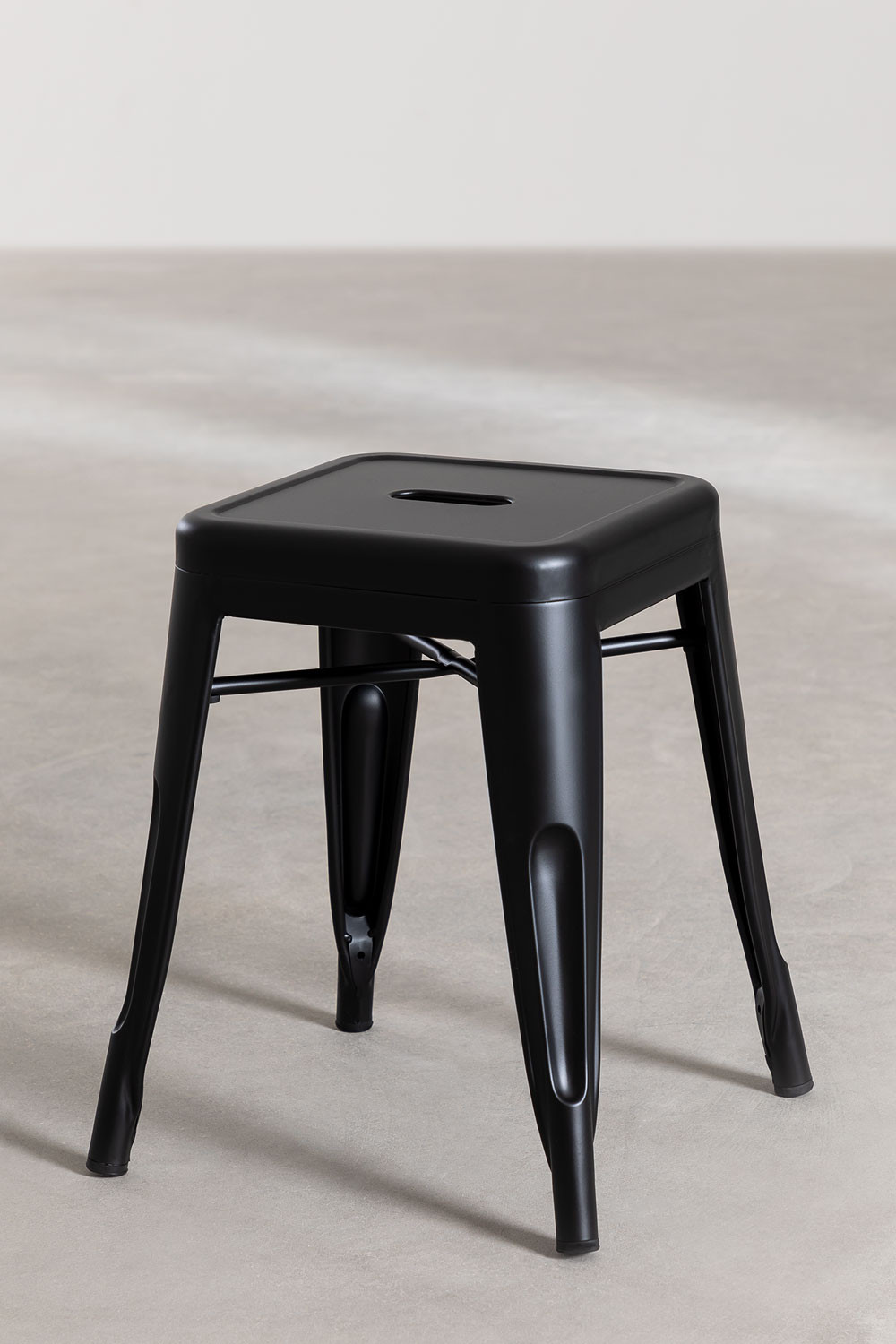 Steel Matte High Stool LIX - SKLUM