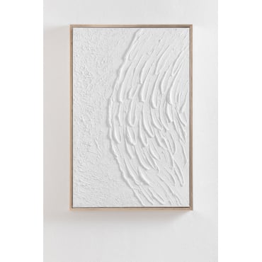 Severine plaster embossed decorative picture(60x90 cm) - SKLUM