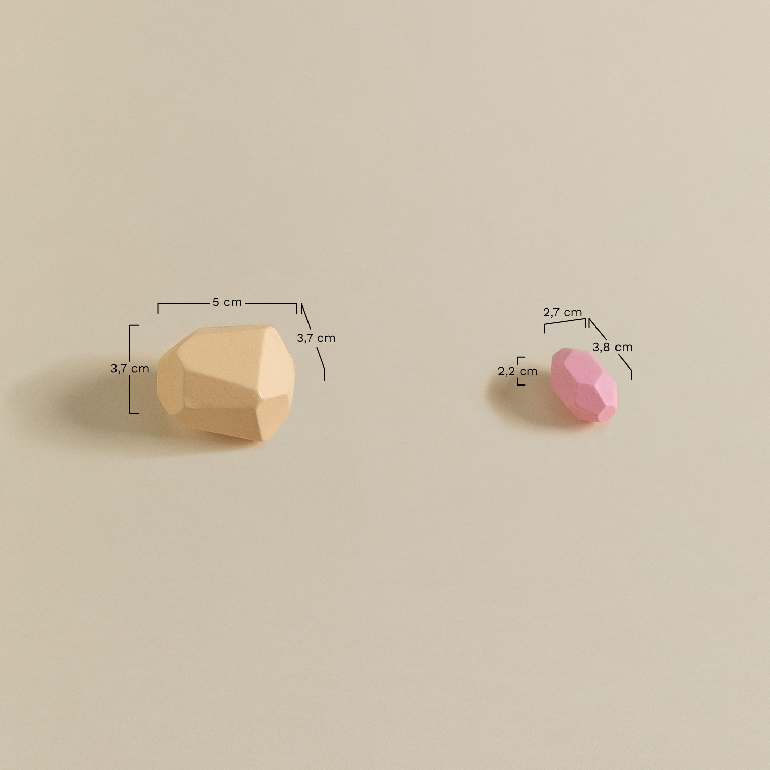 Wooden Stacking Stones Petri Kids - SKLUM