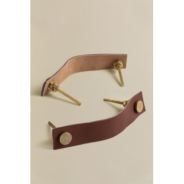 Pack of 2 Teroy leather handles - SKLUM