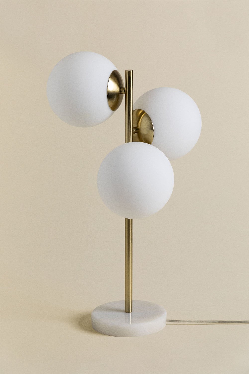 Ceiling lamp with 4 Crystal Balls Uvol - SKLUM