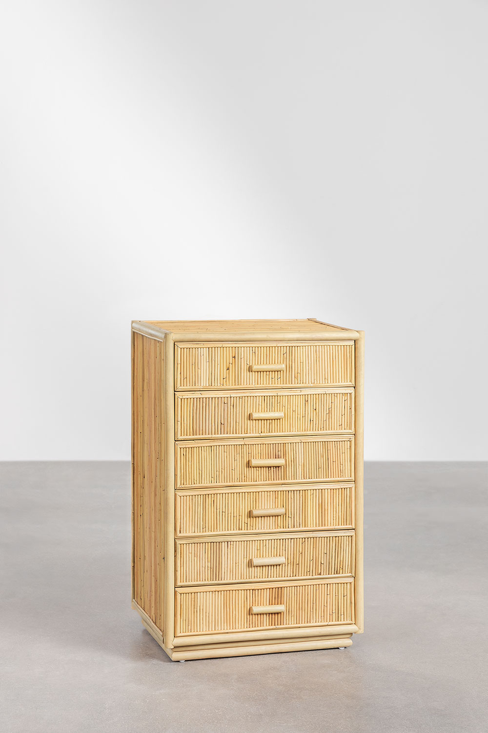 Leiremy rattan chest of drawers - SKLUM