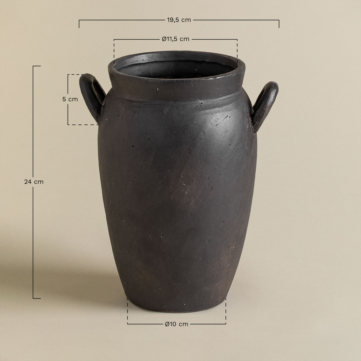 Lizete Ceramic Vase - SKLUM