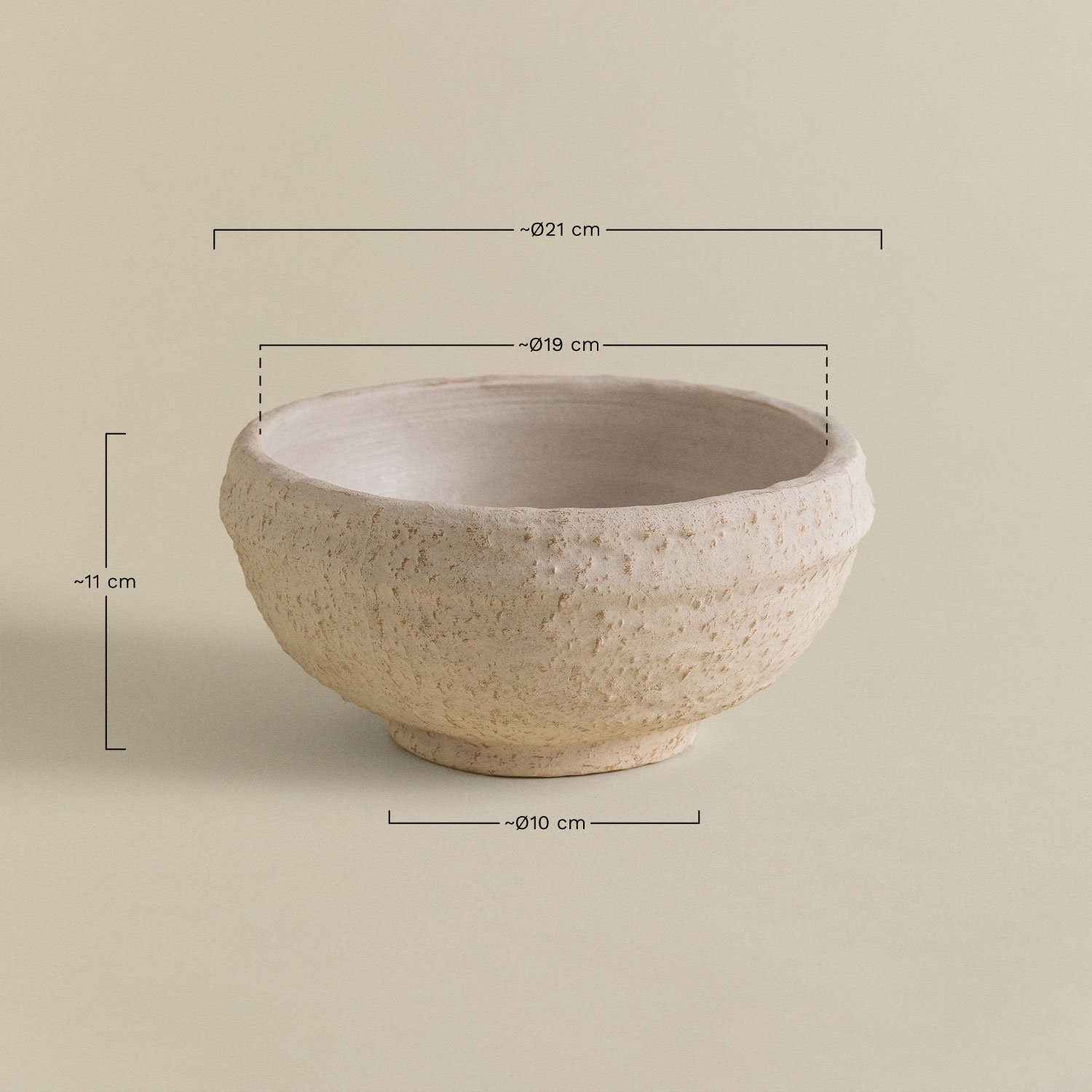 Decorative Bowl in Yacono Terracotta - SKLUM