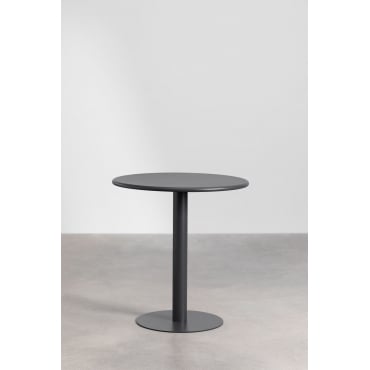 Round kitchen table Ø70 cm in Mizzi iron - SKLUM