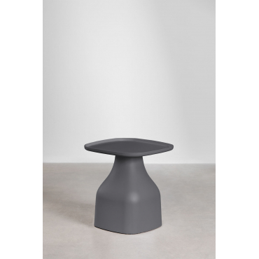 Square Garden Side Table 50x50 cm in Polypropylene Jubarri - SKLUM