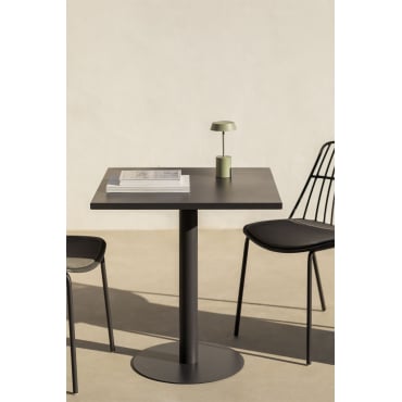 Square 70x70 cm garden table in Mizzi iron - SKLUM