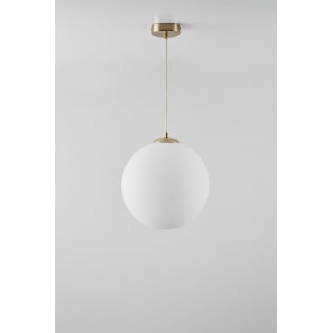 Uvol iron ceiling lamp with crystal ball - SKLUM