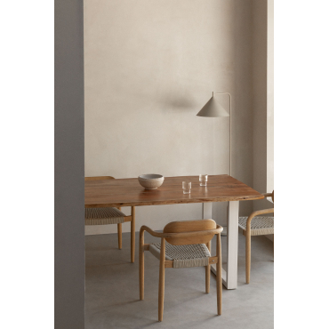 Rectangular dining table in Sami acacia wood - SKLUM