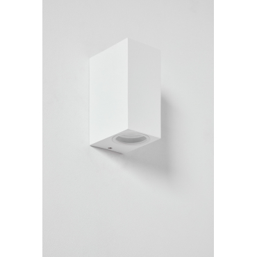 Aluminum outdoor wall light with 2 Dolton light points - SKLUM