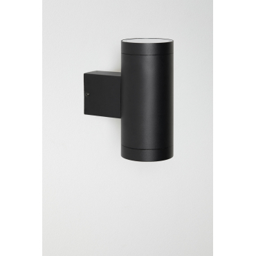 Bixent outdoor wall light in aluminium with 2 light points - SKLUM