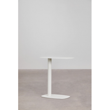 Rectangular garden side table 40x25 cm in iron Odelia - SKLUM