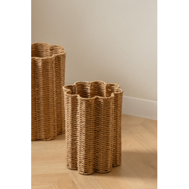 Tadinov braided rope and metal basket - SKLUM