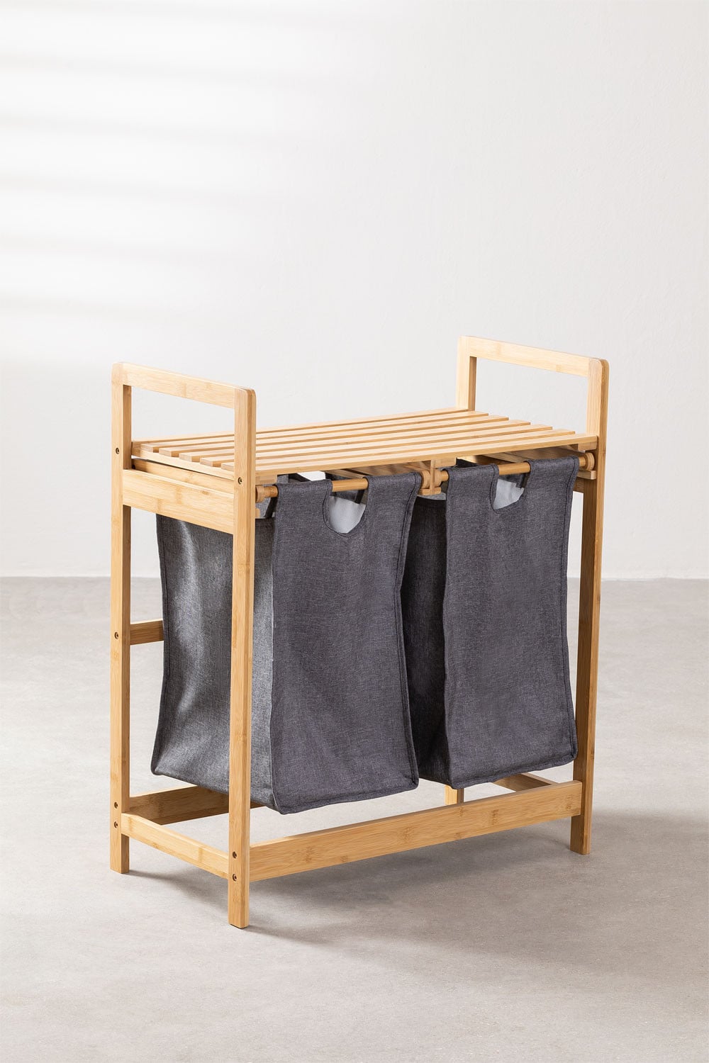 Bamboo Laundry Basket Joesh - SKLUM
