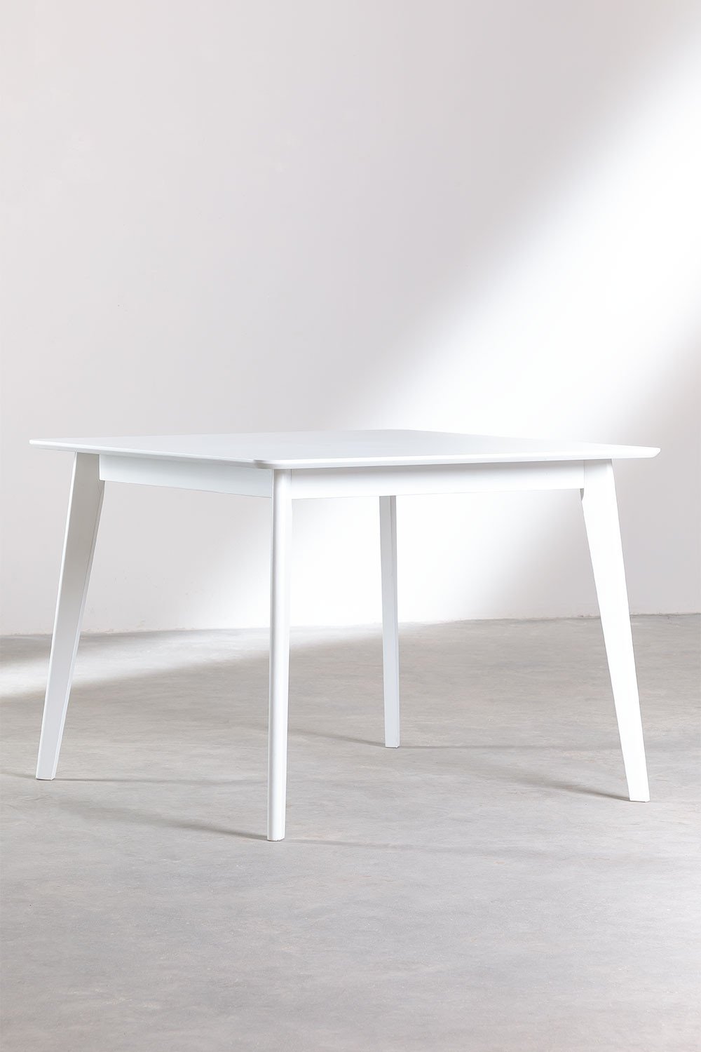 MDF Square Dining Table Kerhen (100x100 cm) - SKLUM