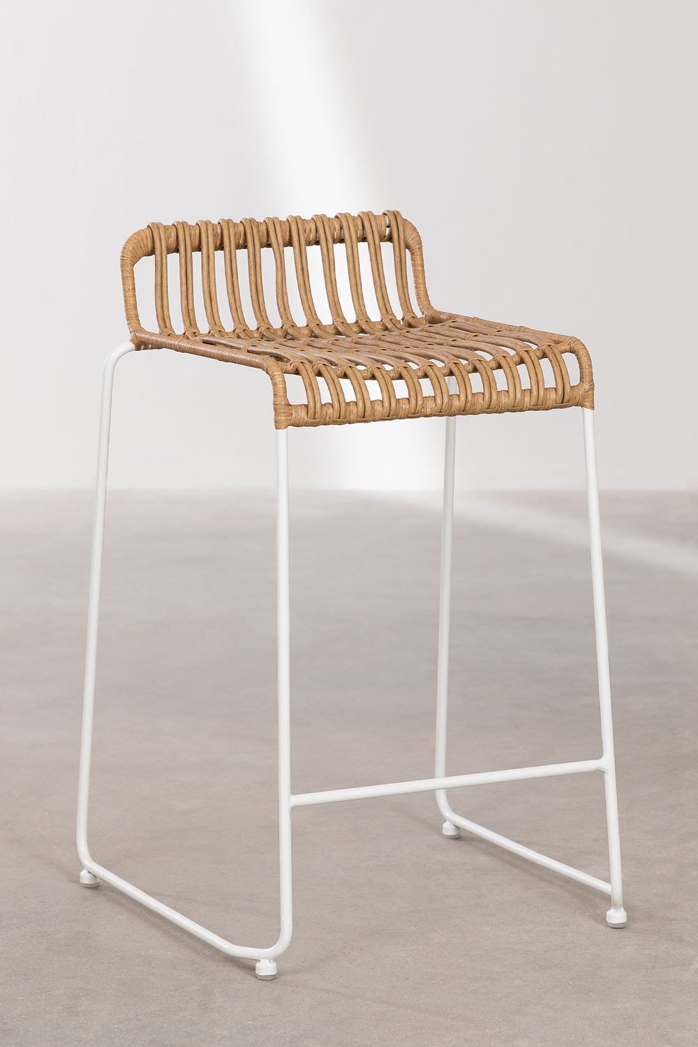 Synthetic Rattan High Stool Aroa - SKLUM