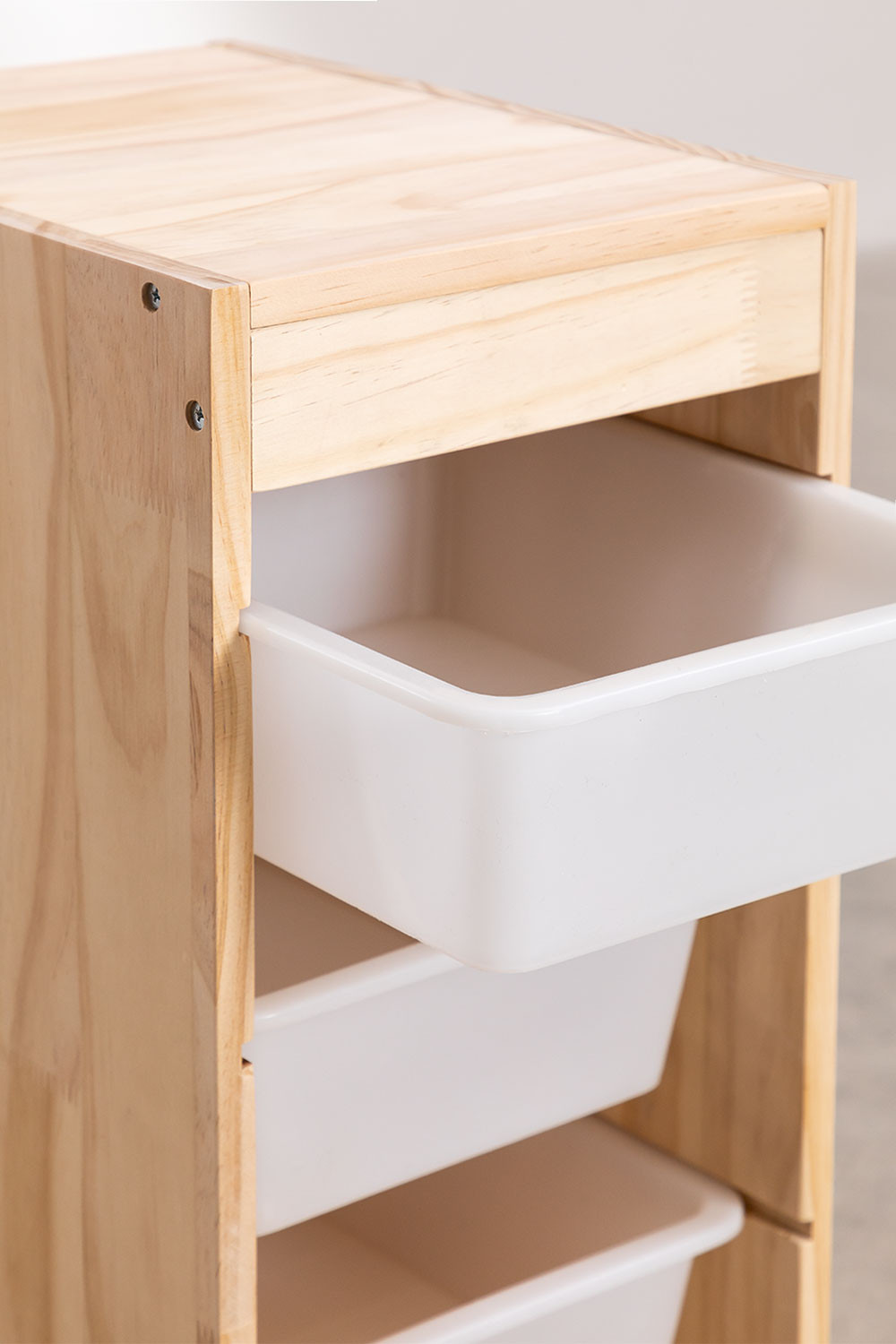 Nopik Kids pine wood storage module - SKLUM