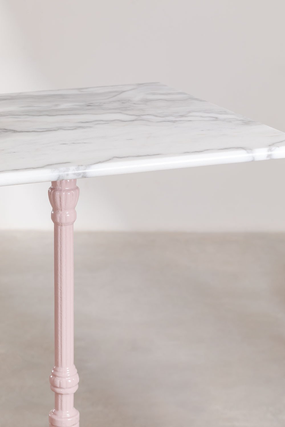 High Square Marble Bar Table Moka - SKLUM