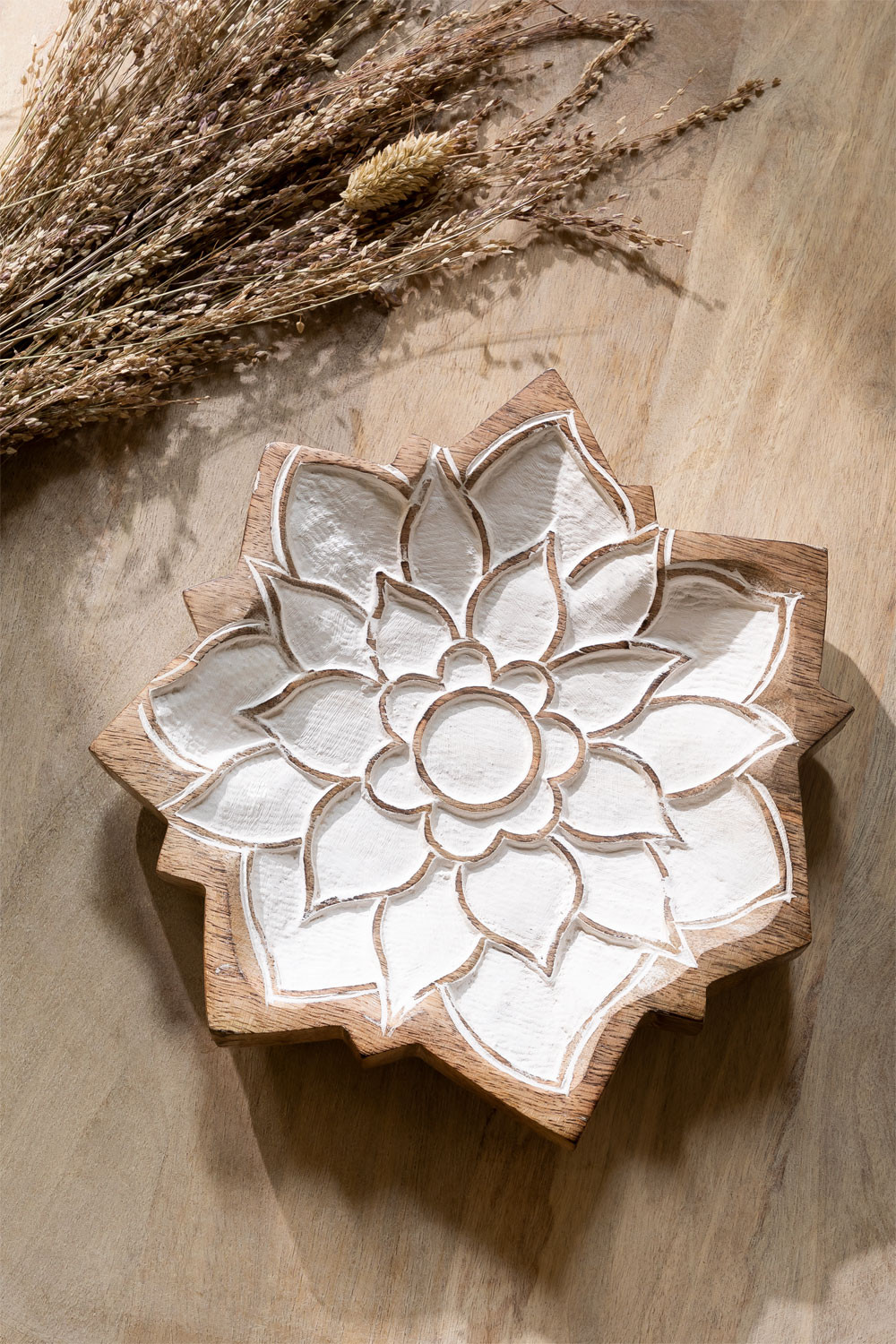 Kolding Mango Wood Pocket Tray - SKLUM