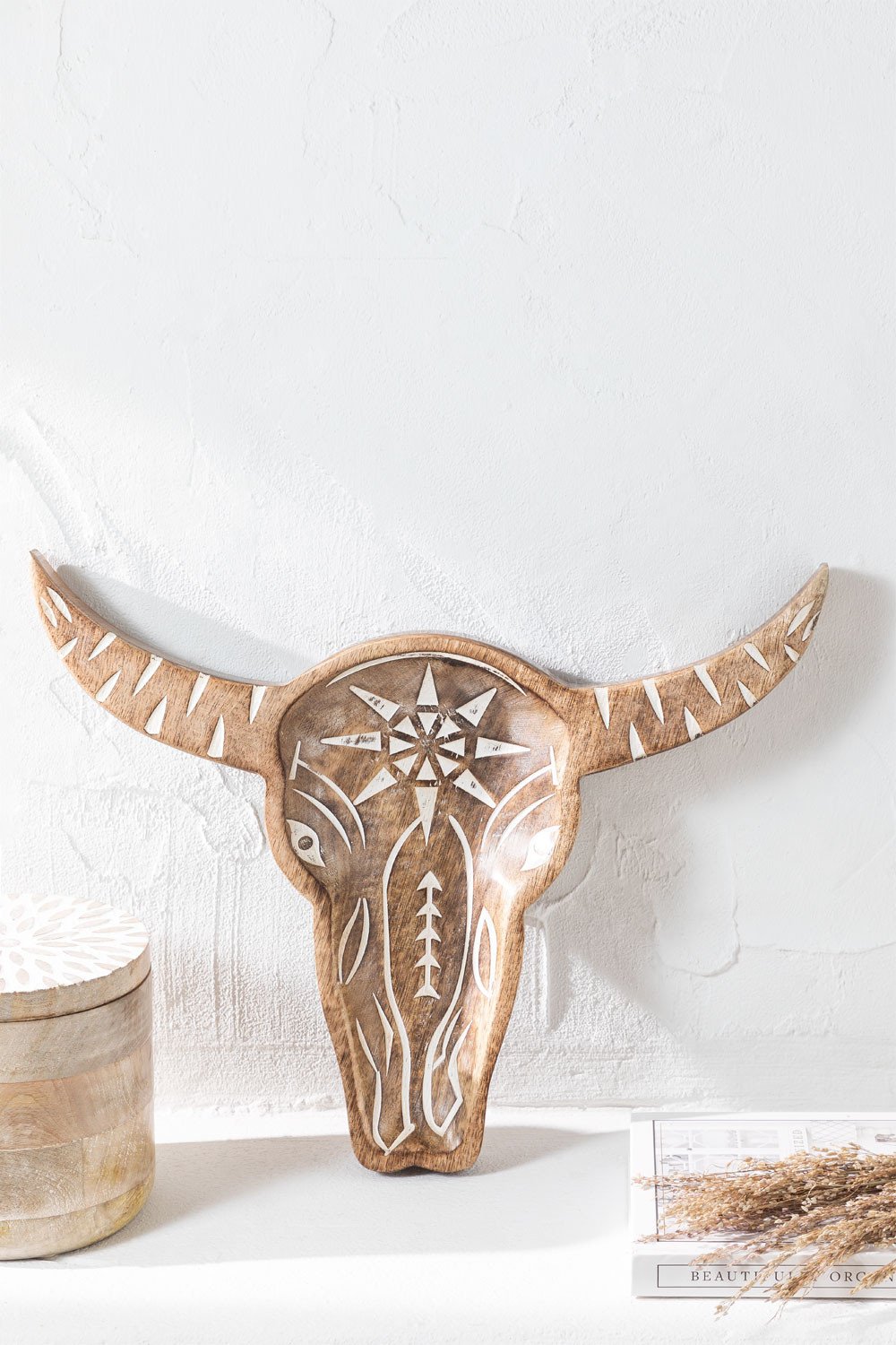 Decorative Mango Wood Figure Sonte - SKLUM