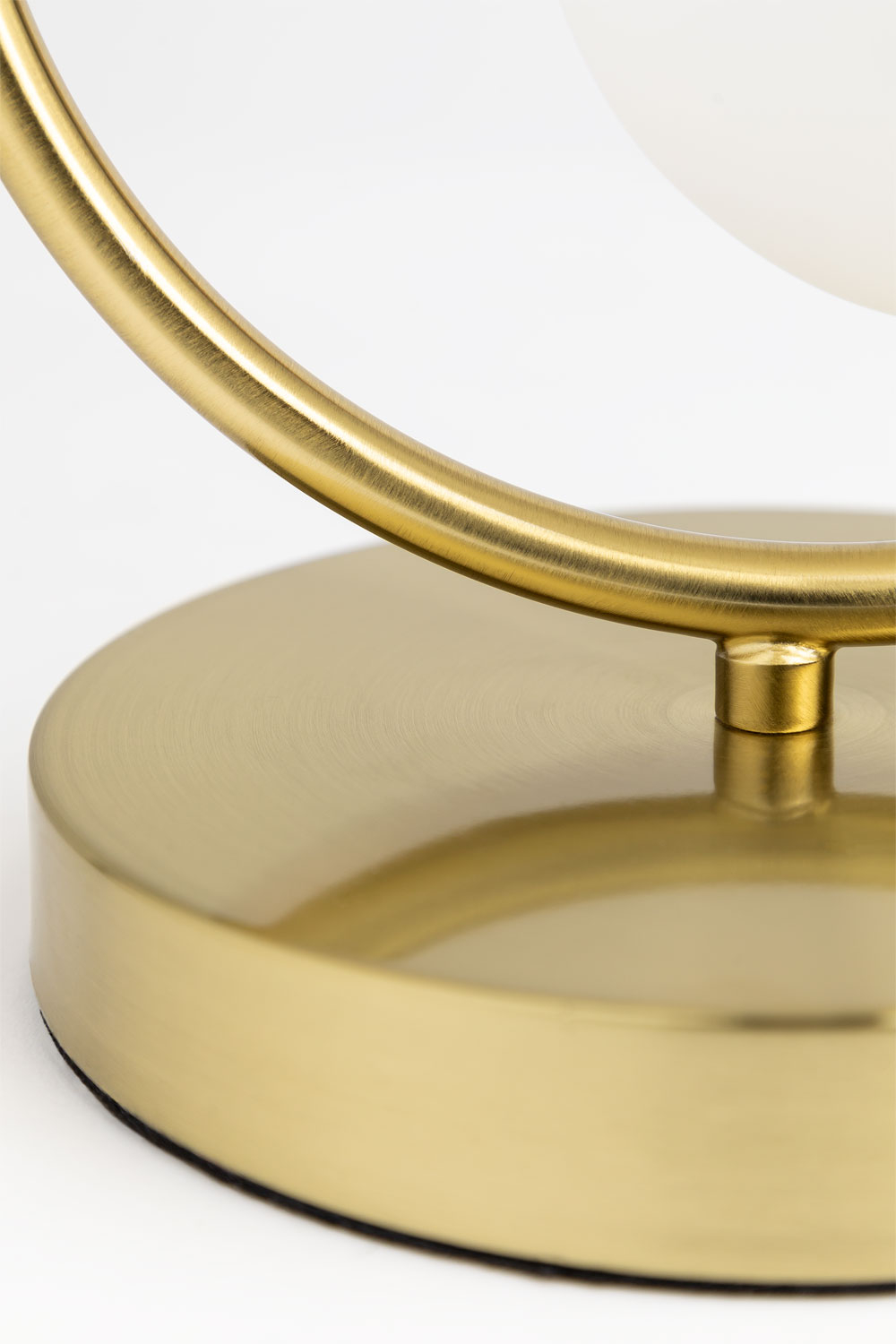 Blaise metal table lamp with 2 crystal balls - SKLUM