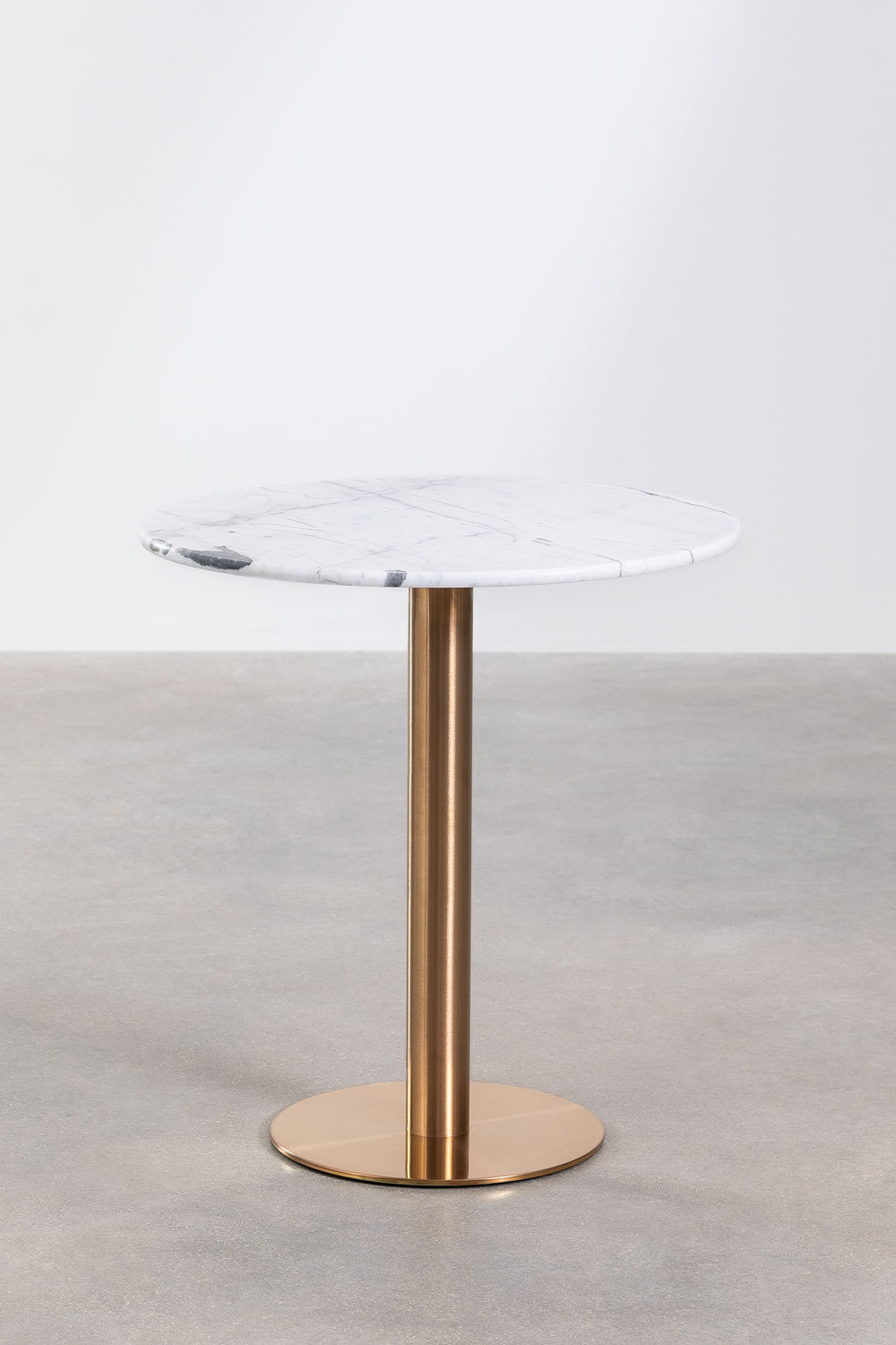 Cosmopolitan round marble bar table - SKLUM