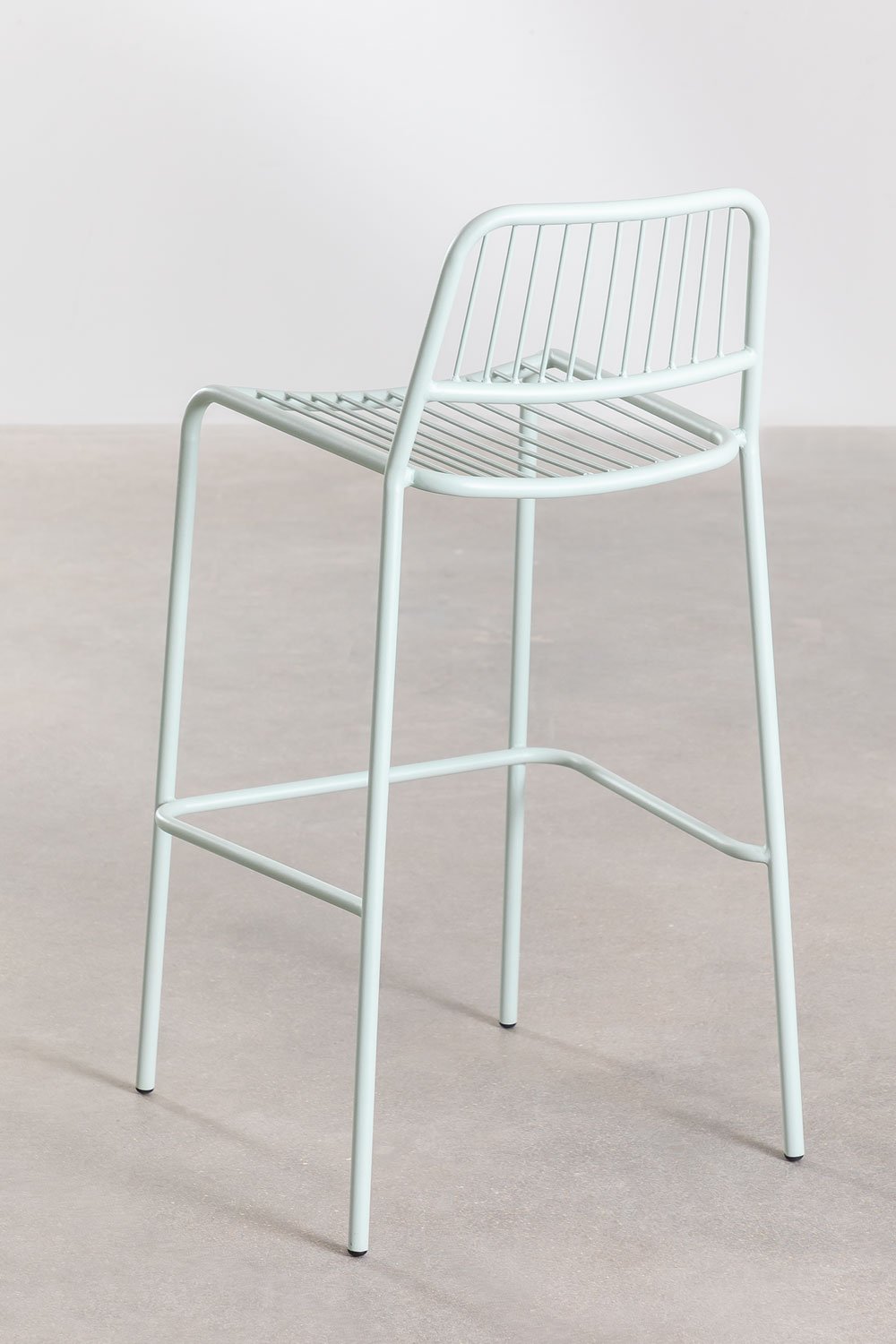 Pack of 2 Stackable High Stools Elton - SKLUM