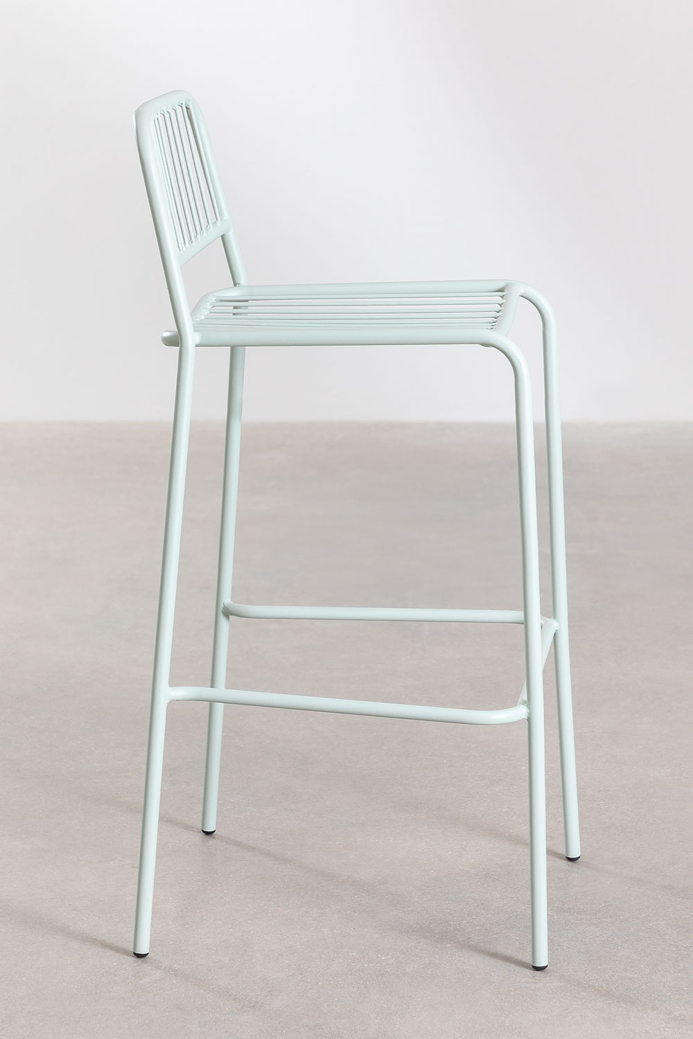 Pack of 4 Stackable High Stools Elton - SKLUM