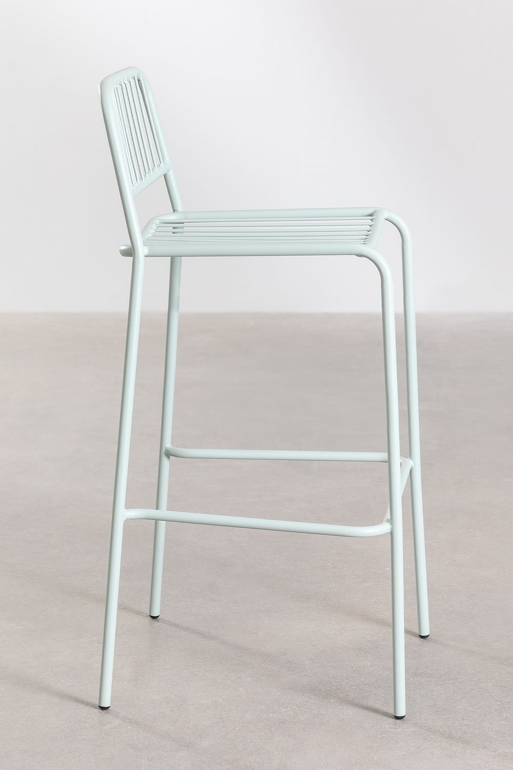 Pack of 4 Stackable High Stools Elton - SKLUM