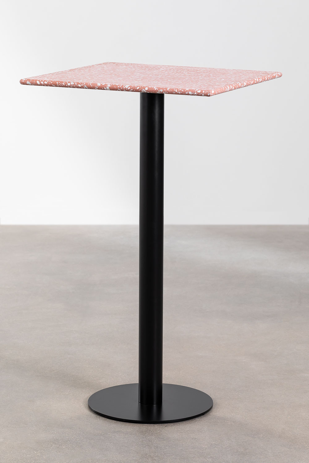 Square Terrazzo High Bar Table Dolce (60x60 cm) - SKLUM