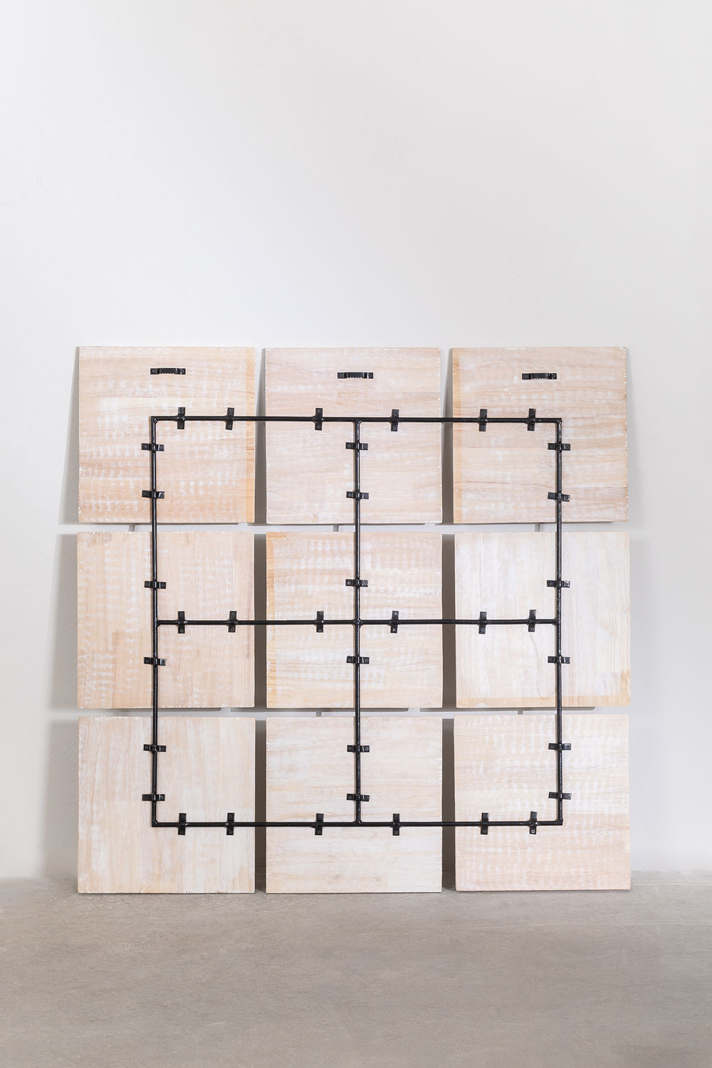 Decorative panel in mango wood (94x93 cm) Tudris - SKLUM