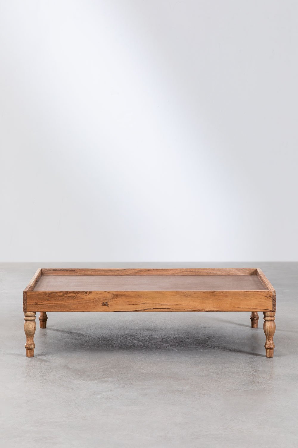 Acacia Wood Base for Modular Sofa Dhel Design - SKLUM