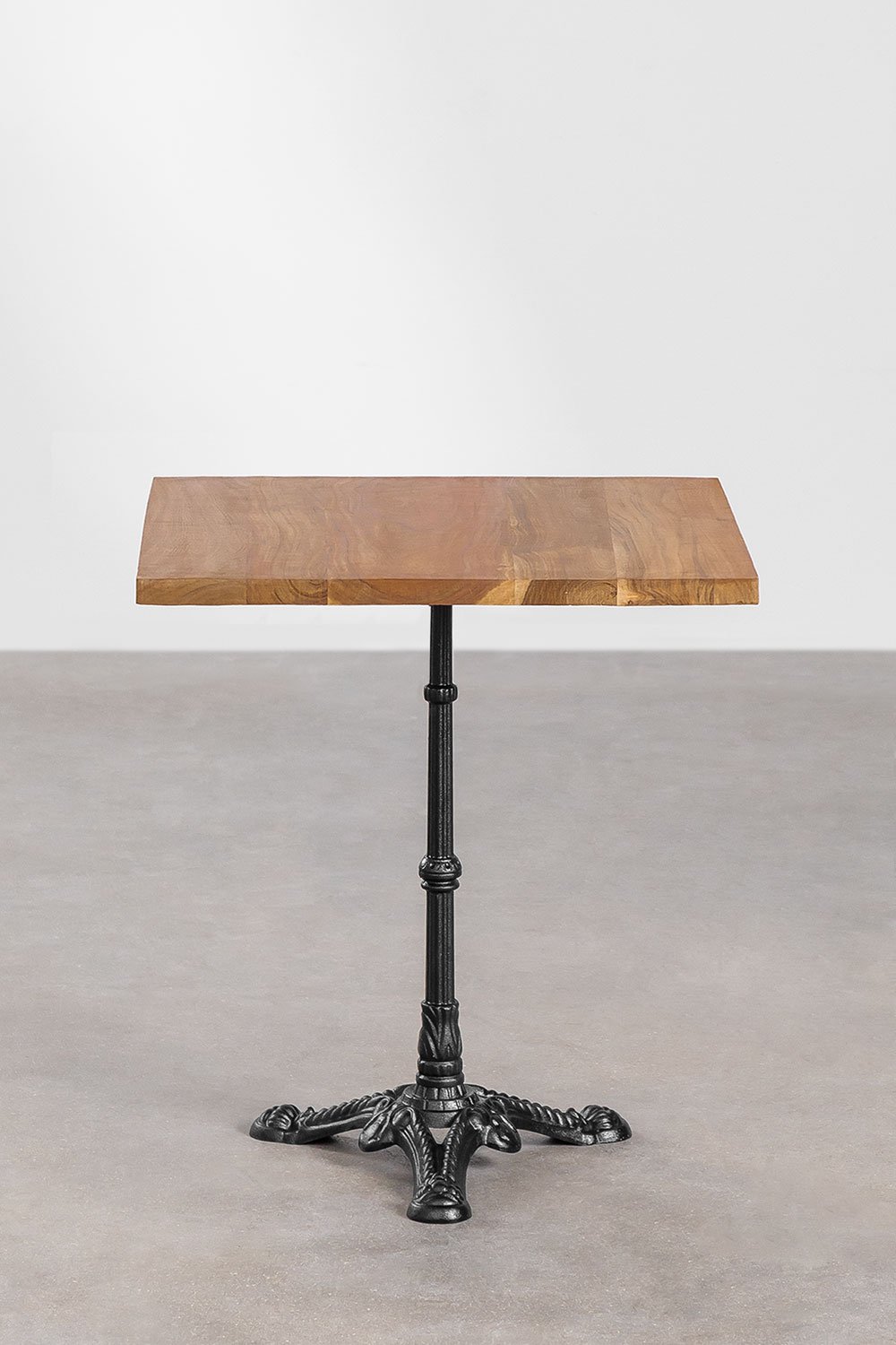 Square Acacia Wood Bar Table Aztec - SKLUM